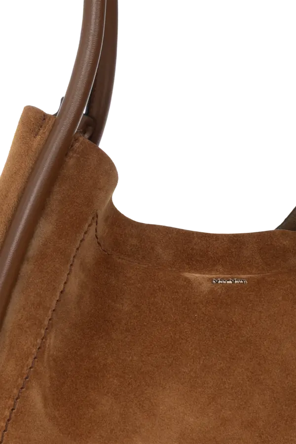 Max Mara Suede Tote Bag ‘marine - Brown