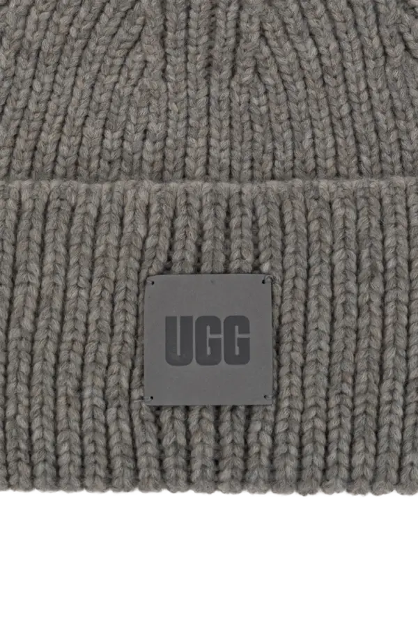 UGG Beanie With Logo Patch
