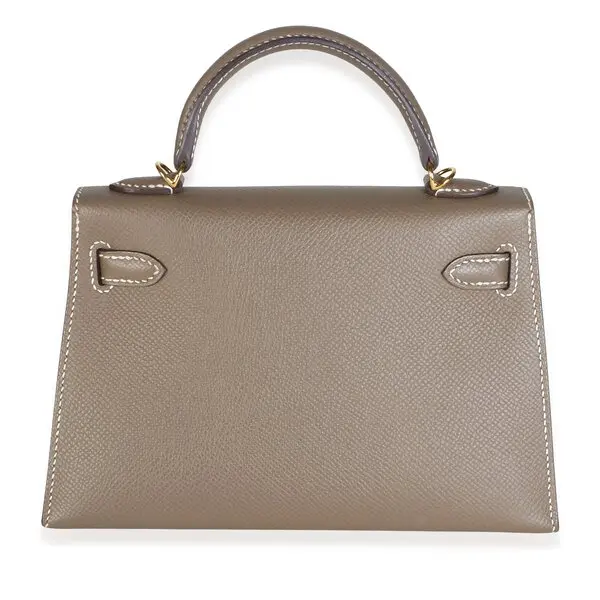 Hermès Etoupe Epsom Sellier Kelly Ii 20 Ghw