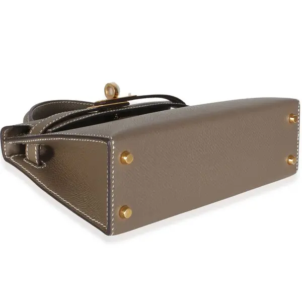 Hermès Etoupe Epsom Sellier Kelly Ii 20 Ghw