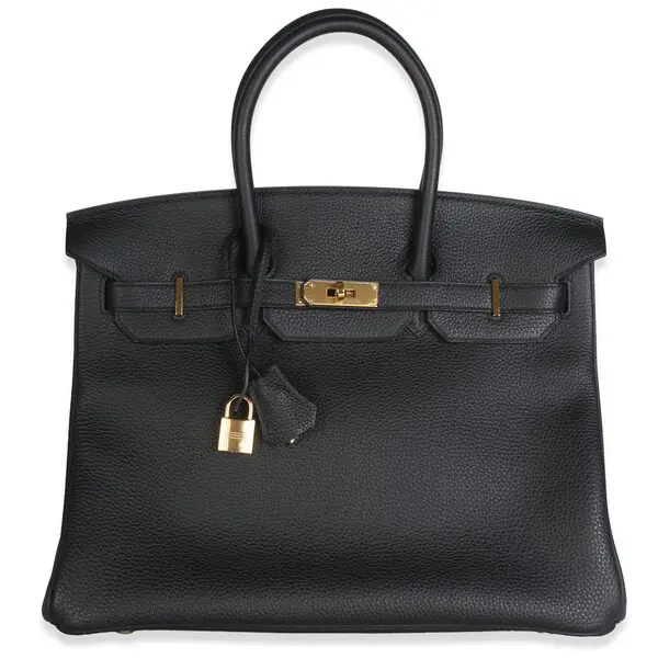 Hermès Togo Birkin 35 Ghw - Black