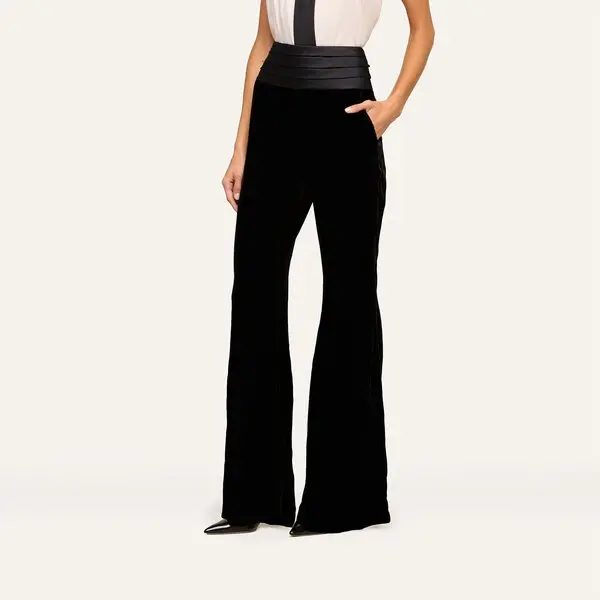 L'Agence Prudence Cummerbund Trouser