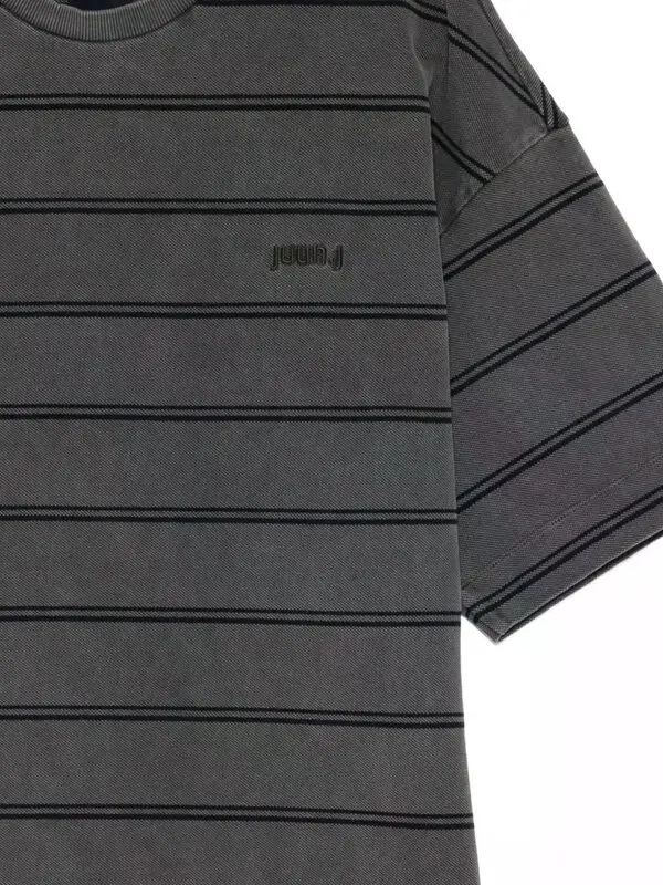 JUUN.J Logo-embroidered T-shirt