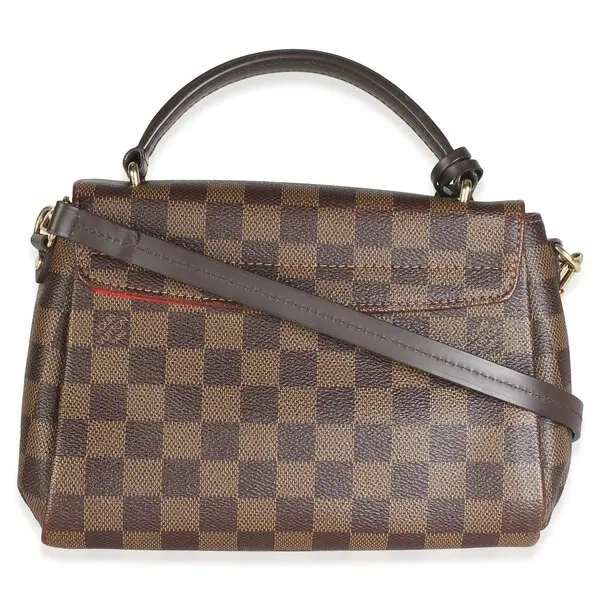 LOUIS VUITTON Damier Ebene Canvas Croisette - Brown