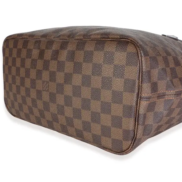 LOUIS VUITTON Damier Ebene Canvas Neverfull Mm - Brown