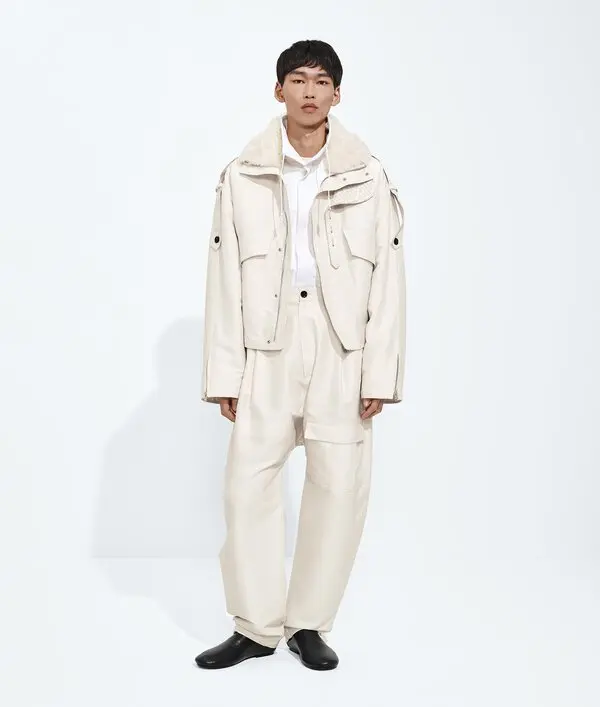 Bottega Veneta Cotton And Silk Pants
