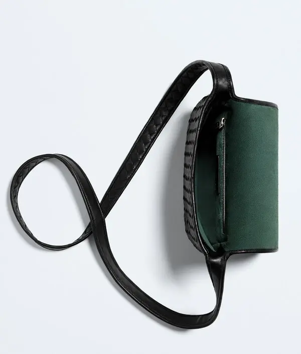 Bottega Veneta Mini Veneto Flap Messenger