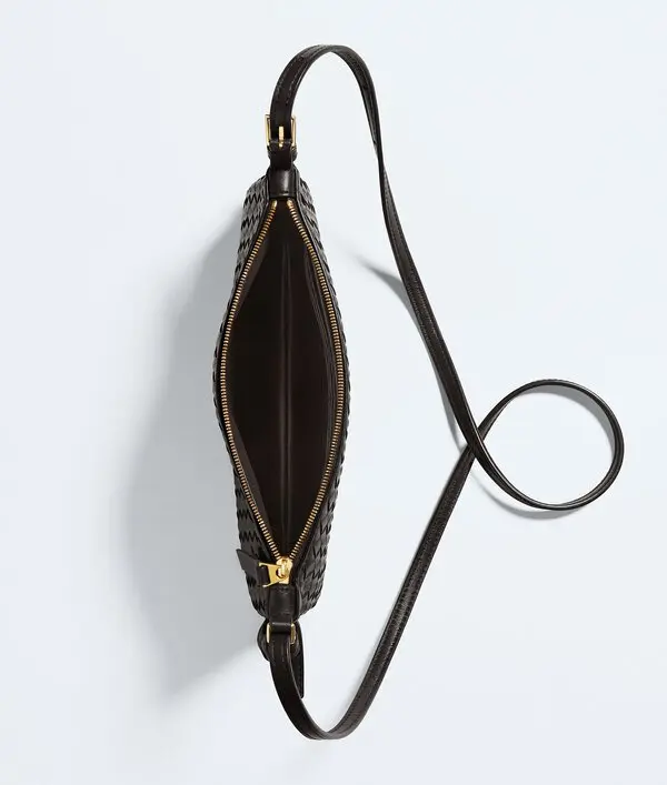 Bottega Veneta Intrecciato Piccolo Medium Pouch - Espresso