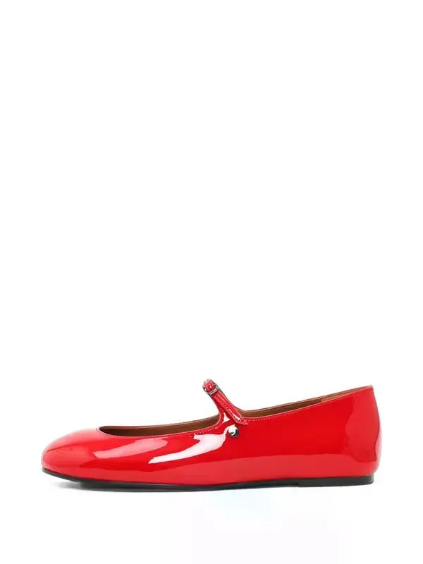 FINOACINQUE Leather Ballet Flats