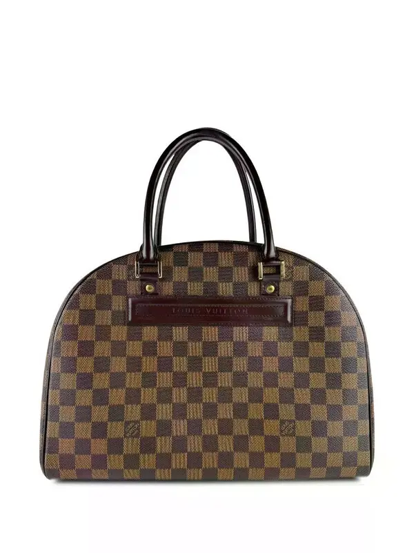 LOUIS VUITTON 2004 Damier Ebene Nolita Handbag