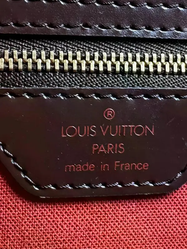LOUIS VUITTON 2004 Damier Ebene Nolita Handbag