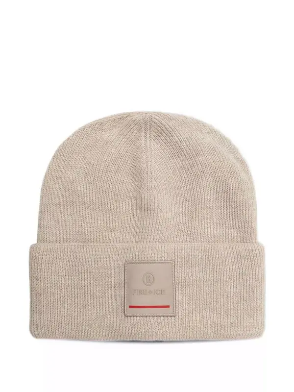 Bogner Tarek Logo-patch Beanie Hat