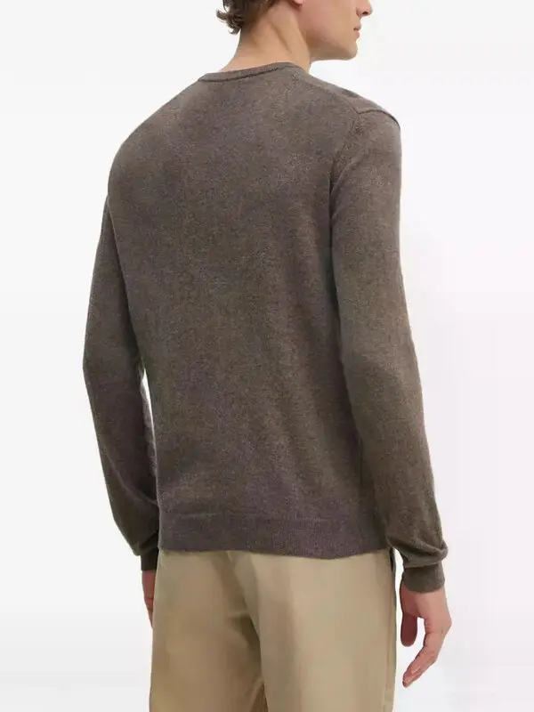 BENETTON V-neck Long-sleeve Sweater