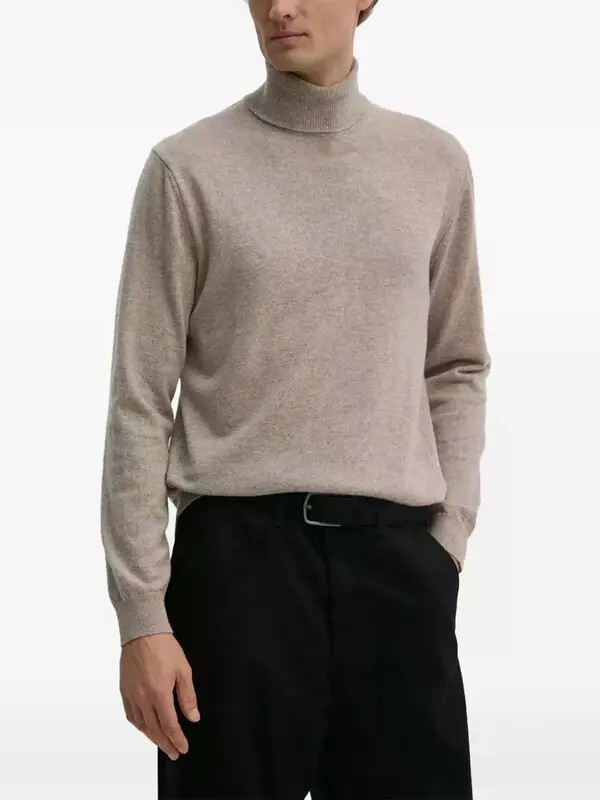 BENETTON Roll-neck Knitted Sweater
