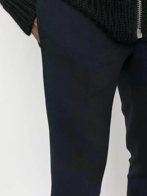 Sandro Mid-rise Tapered Trousers