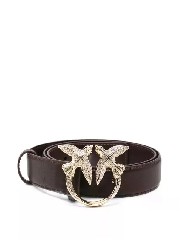 Pinko Love Birds Crystal-embellished Belt