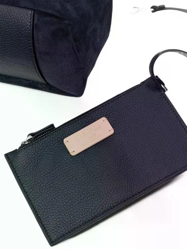 COCCINELLE Suede Leather Tote Bag