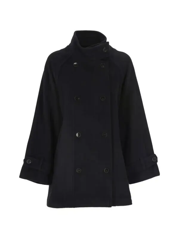 Marella Double-breasted Funnel-neck Jacket