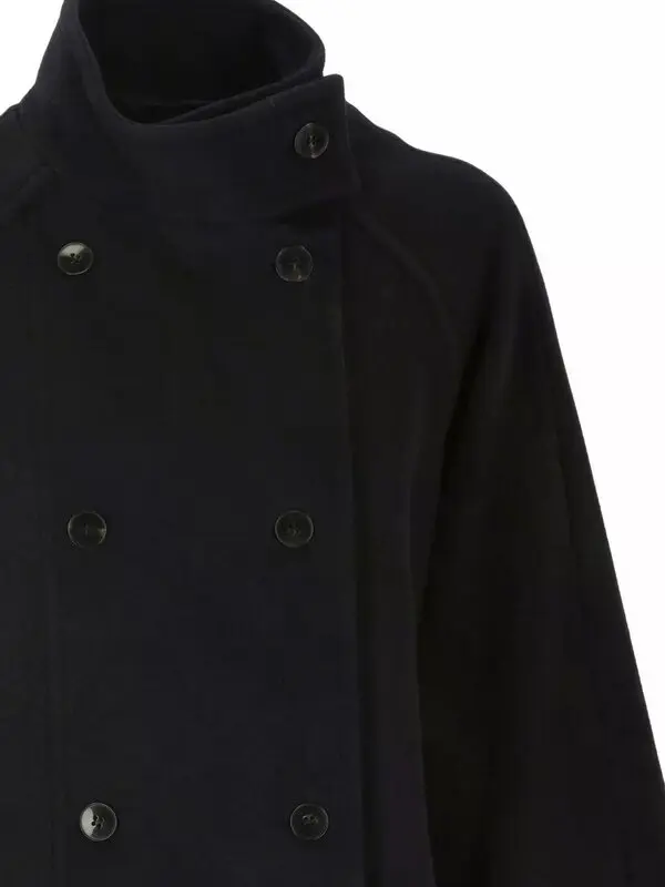 Marella Double-breasted Funnel-neck Jacket