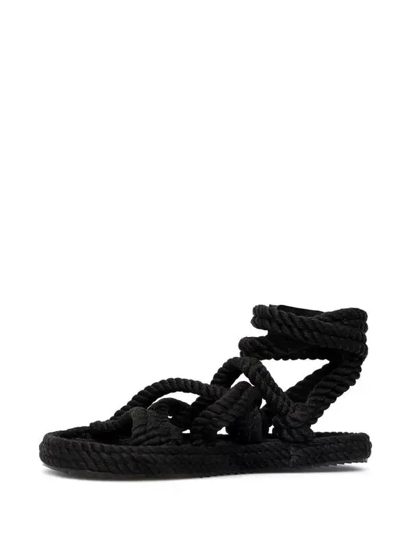 BOHONOMAD Roma Braided Rope Sandals