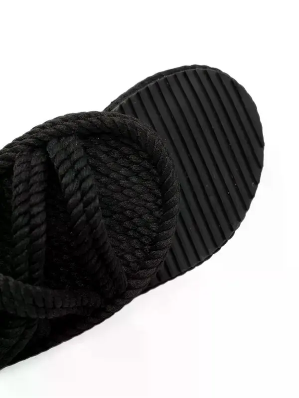 BOHONOMAD Roma Braided Rope Sandals