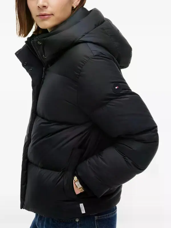Tommy Hilfiger Logo-embroidered Down Jacket
