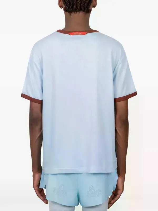 ALEX ZONO Heart-print Ringer T-shirt