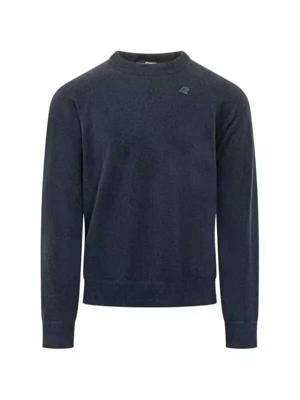 K-WAY Logo-patch Raglan-sleeve Sweater