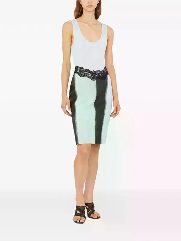 Christopher Esber Lace-trimmed Mini Dress