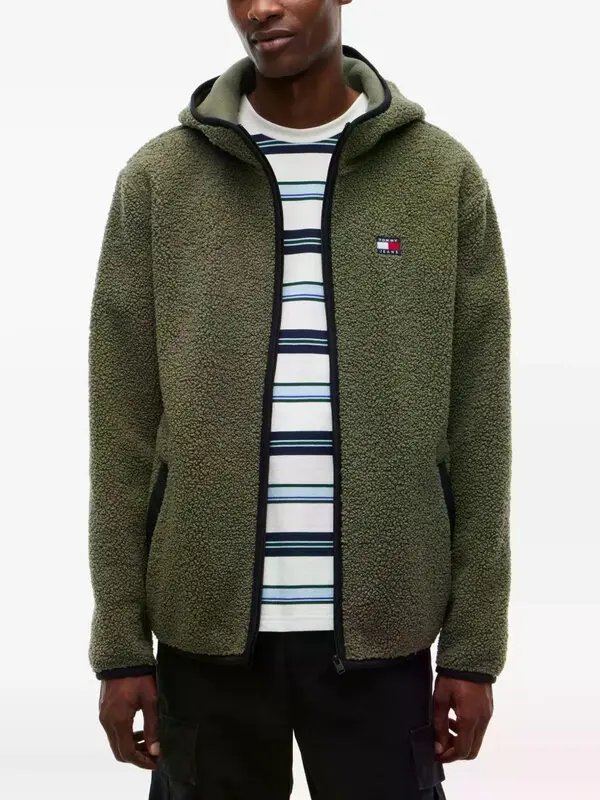 Tommy Hilfiger Badge Logo-patch Hooded Jacket