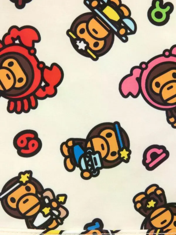 A BATHING APE Medium Baby Milo And Friends Backpack