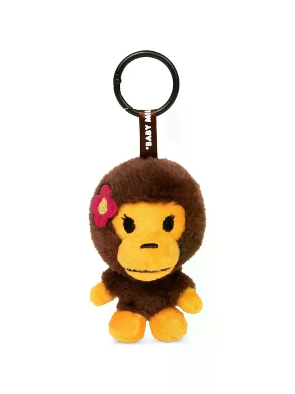 A BATHING APE Baby Milo Plush Keychain