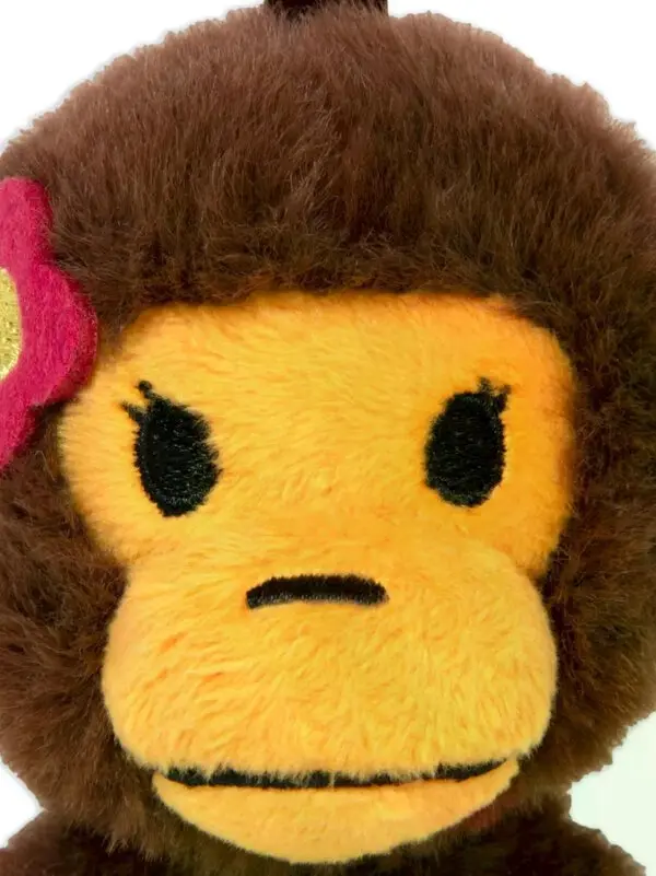 A BATHING APE Baby Milo Plush Keychain