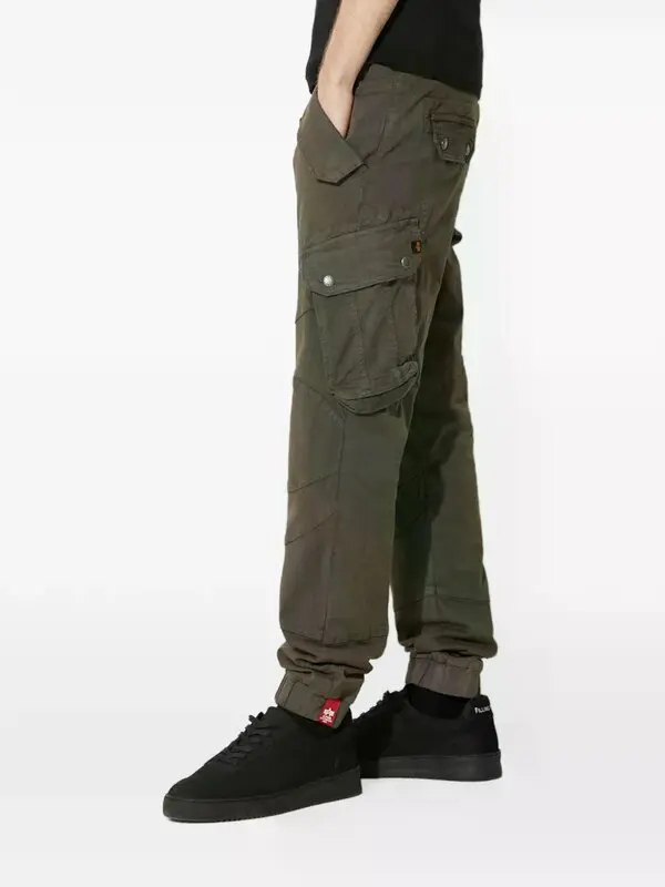 Alpha Industries Panelled Elasticated-cuff Cargo Pants