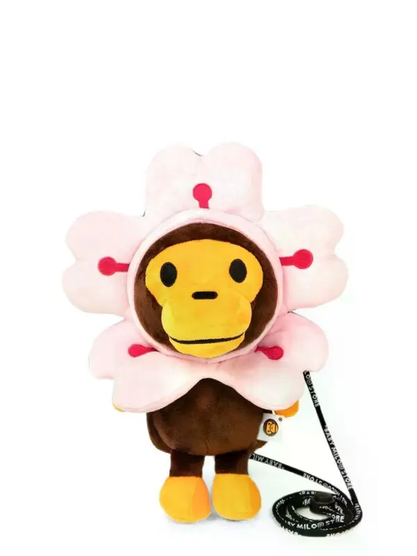 A BATHING APE Baby Milo Flower-hood Crossbody Bag
