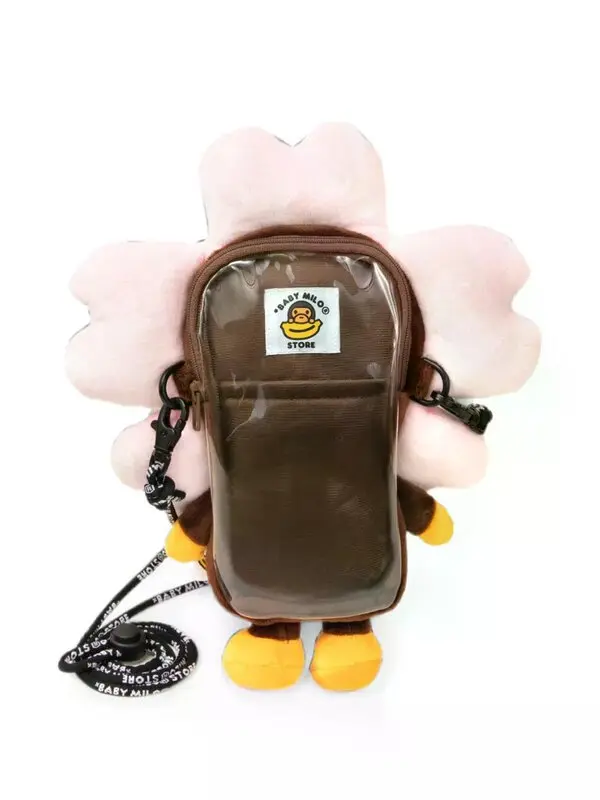 A BATHING APE Baby Milo Flower-hood Crossbody Bag