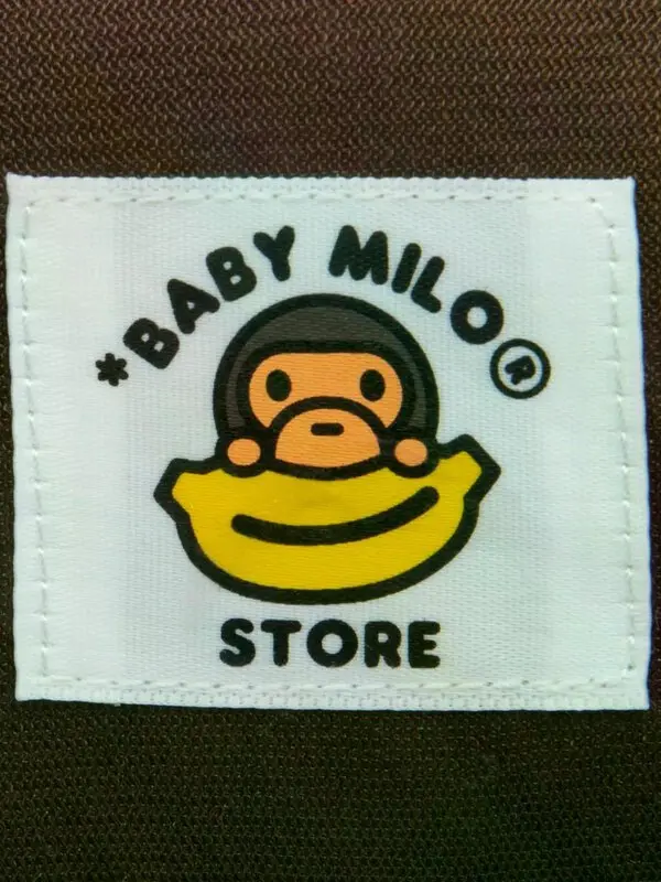 A BATHING APE Baby Milo Flower-hood Crossbody Bag