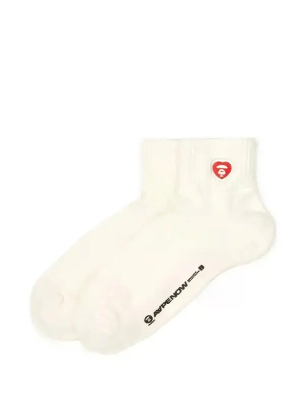 AAPE BY *A BATHING APE Logo-embroidered Socks