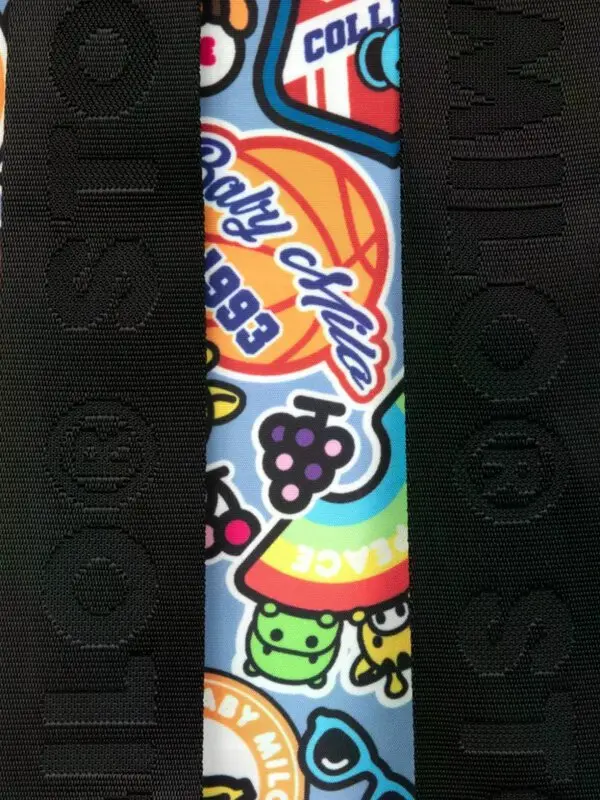 A BATHING APE Small Baby Milo All-over Print Backpack