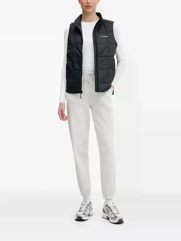 Columbia Sienna Quilted Zip-up Vest - Black