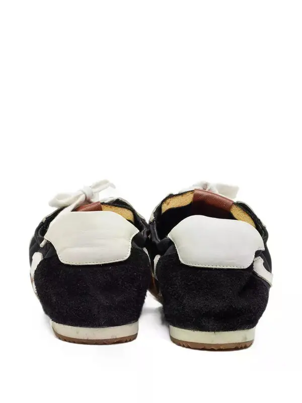Loewe Leather Panelled Sneakers