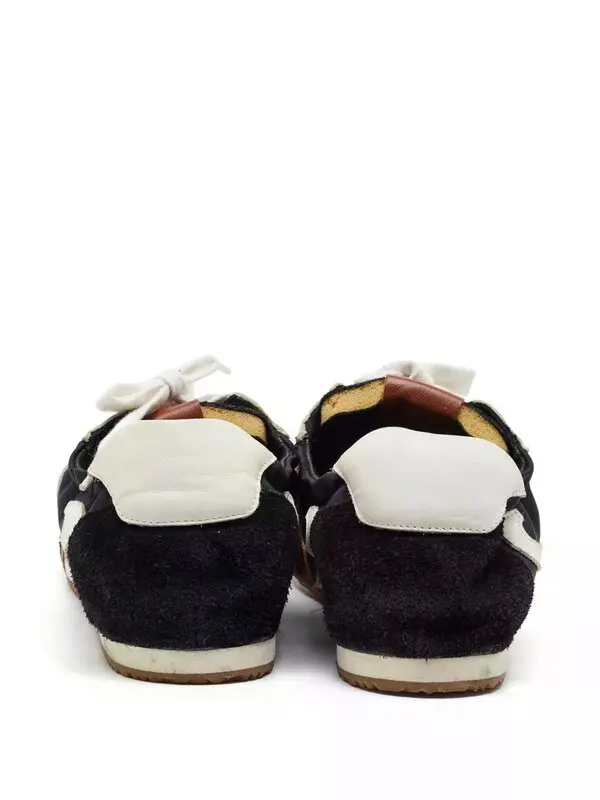 Loewe Leather Panelled Sneakers
