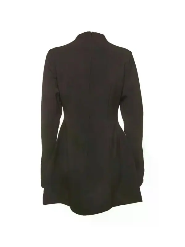 Oddmuse Long-sleeve Crepe Dress