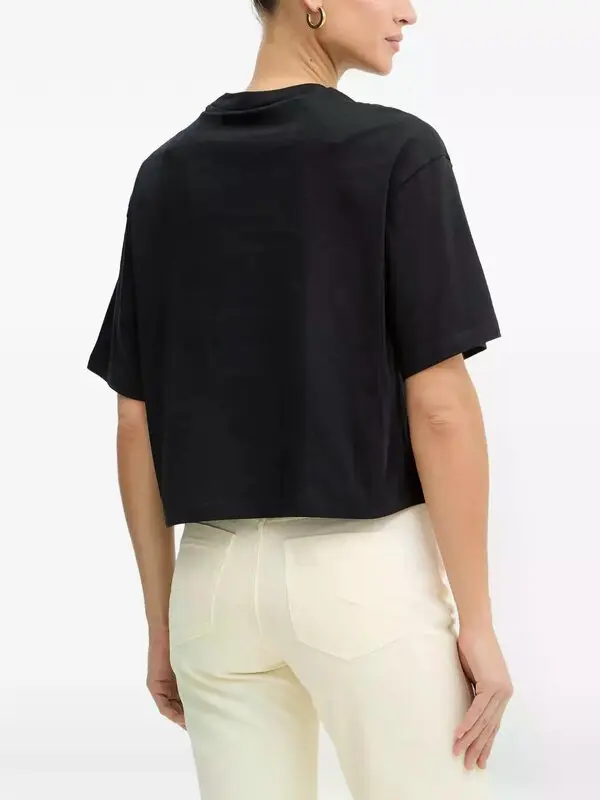 Iceberg Boxy-fit Embroidered-logo T-shirt
