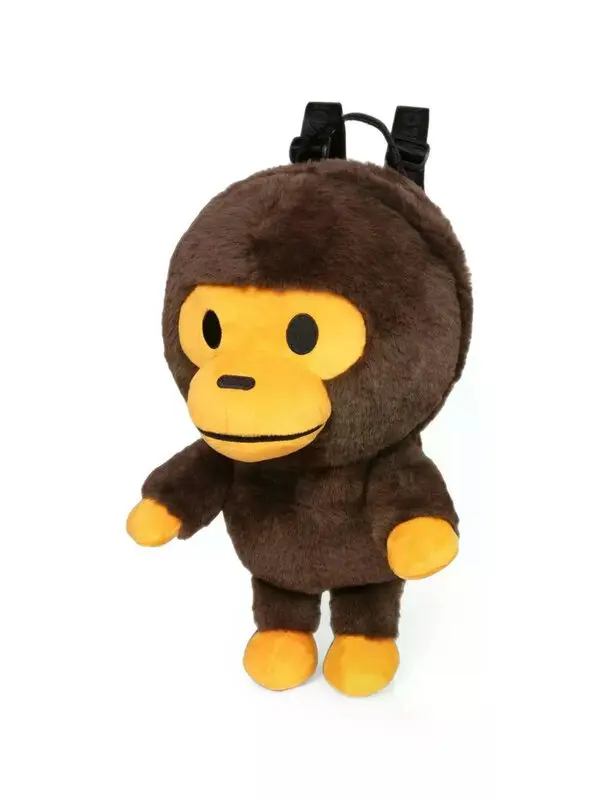 A BATHING APE Large Baby Milo Plush Backpack