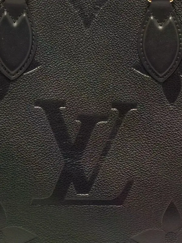 LOUIS VUITTON Mm On The Go Monogram Empreinte Tote Bag