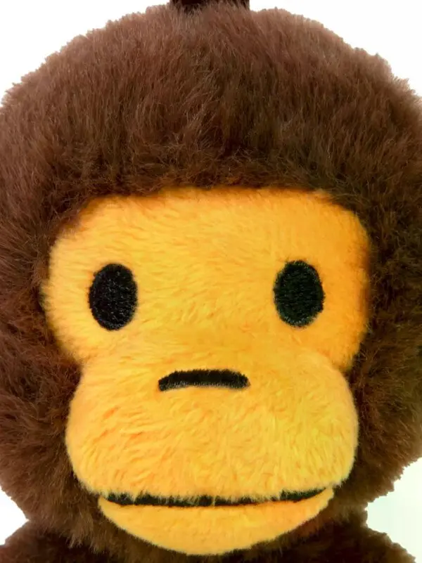 A BATHING APE Baby Milo Plush Keychain