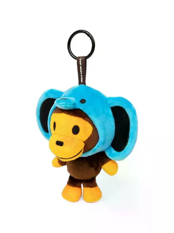 A BATHING APE Baby Milo Elephant-costume Keychain