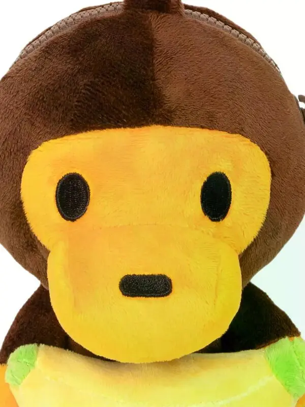 A BATHING APE Baby Milo Plush Crossbody Bag