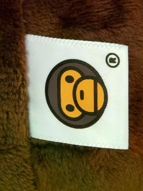 A BATHING APE Baby Milo Plush Crossbody Bag